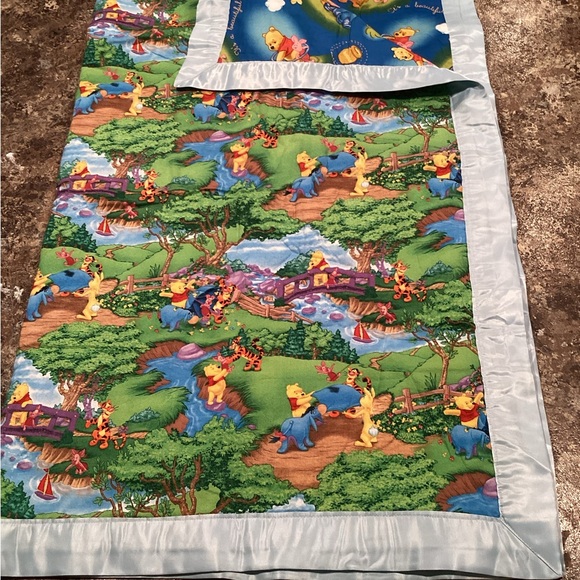 Disney | Bedding | Winnie The Pooh Colorful Cartoon Character Blanket ...